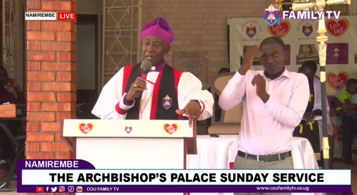 Archbishop Kazimba Calls For Love